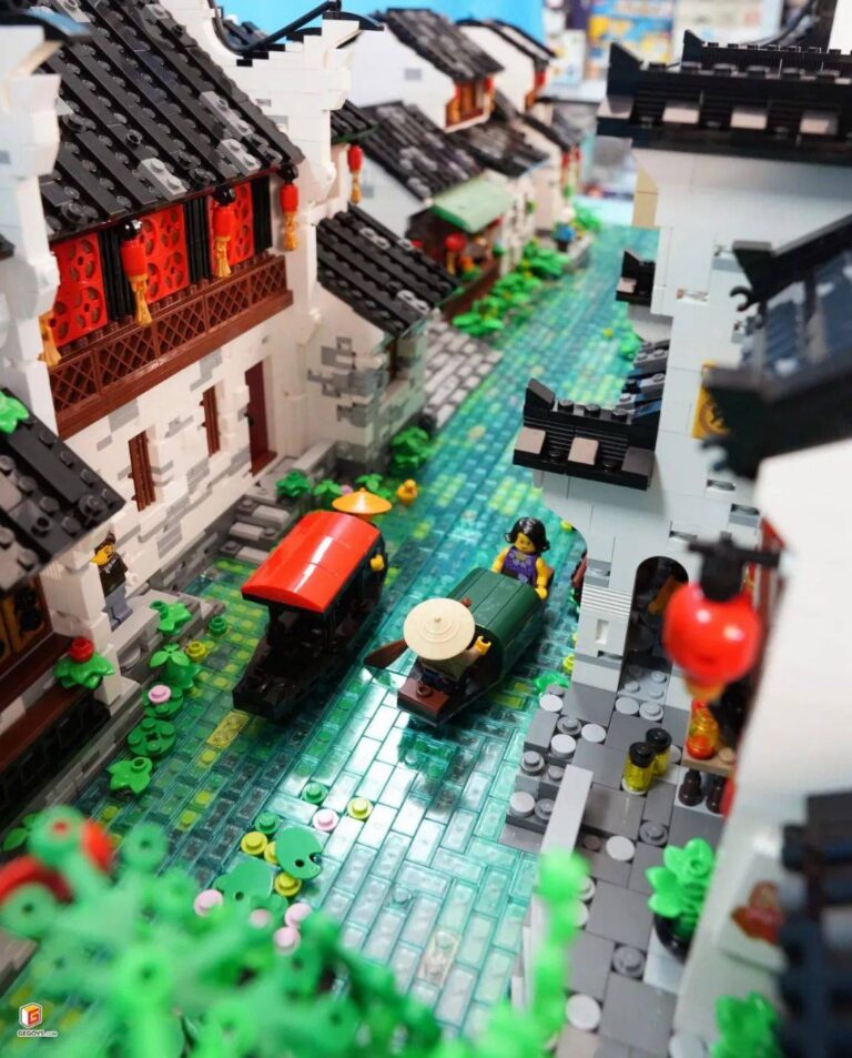 超细致江南水乡沙盘！乐高优秀MOC作品日赏【vol.234】 - 酷玩潮CHAO