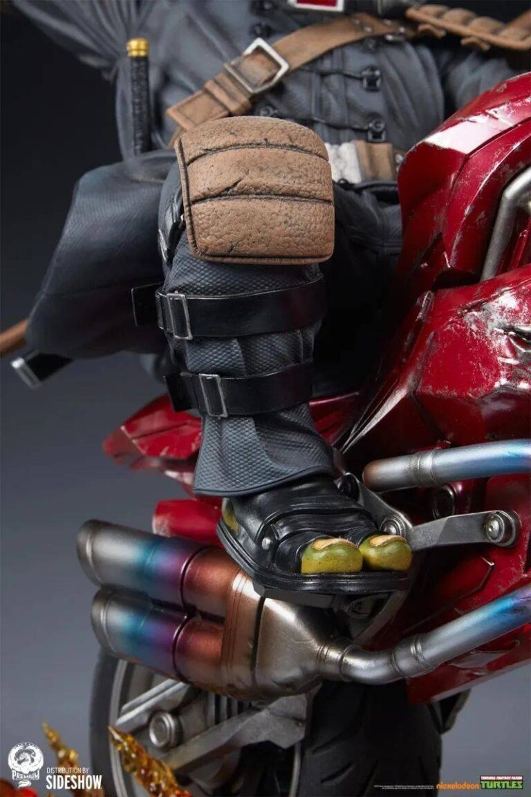 PCS《忍者神龟》摩托车上的最后浪人（The Last Ronin on Bike）1/4 比例雕像 飞速奔驰的突进造型！ - 酷玩潮CHAO