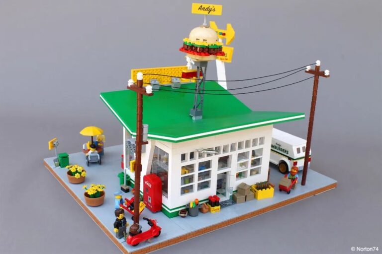 Andy汉堡店今日开张！欢迎进店品尝~乐高优秀MOC作品日赏【vol.496】 - 酷玩潮CHAO